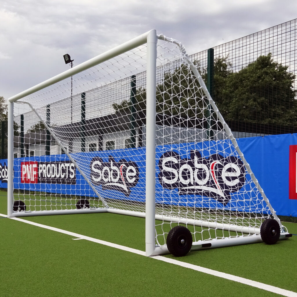 Mini Soccer Academy Self-Weighted Goal - (16ft x 6ft) - PAIR - Live4Sport