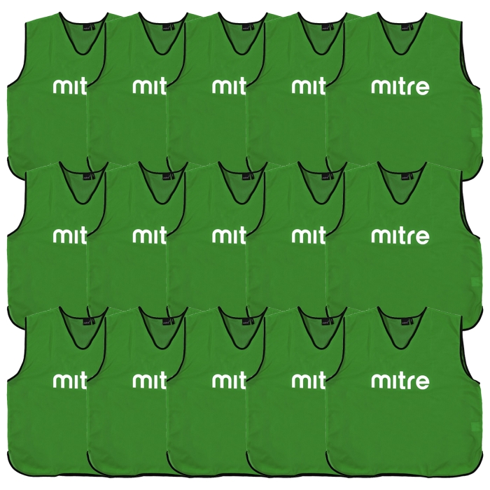 Green Bib - 15 Pack - Live4Sport