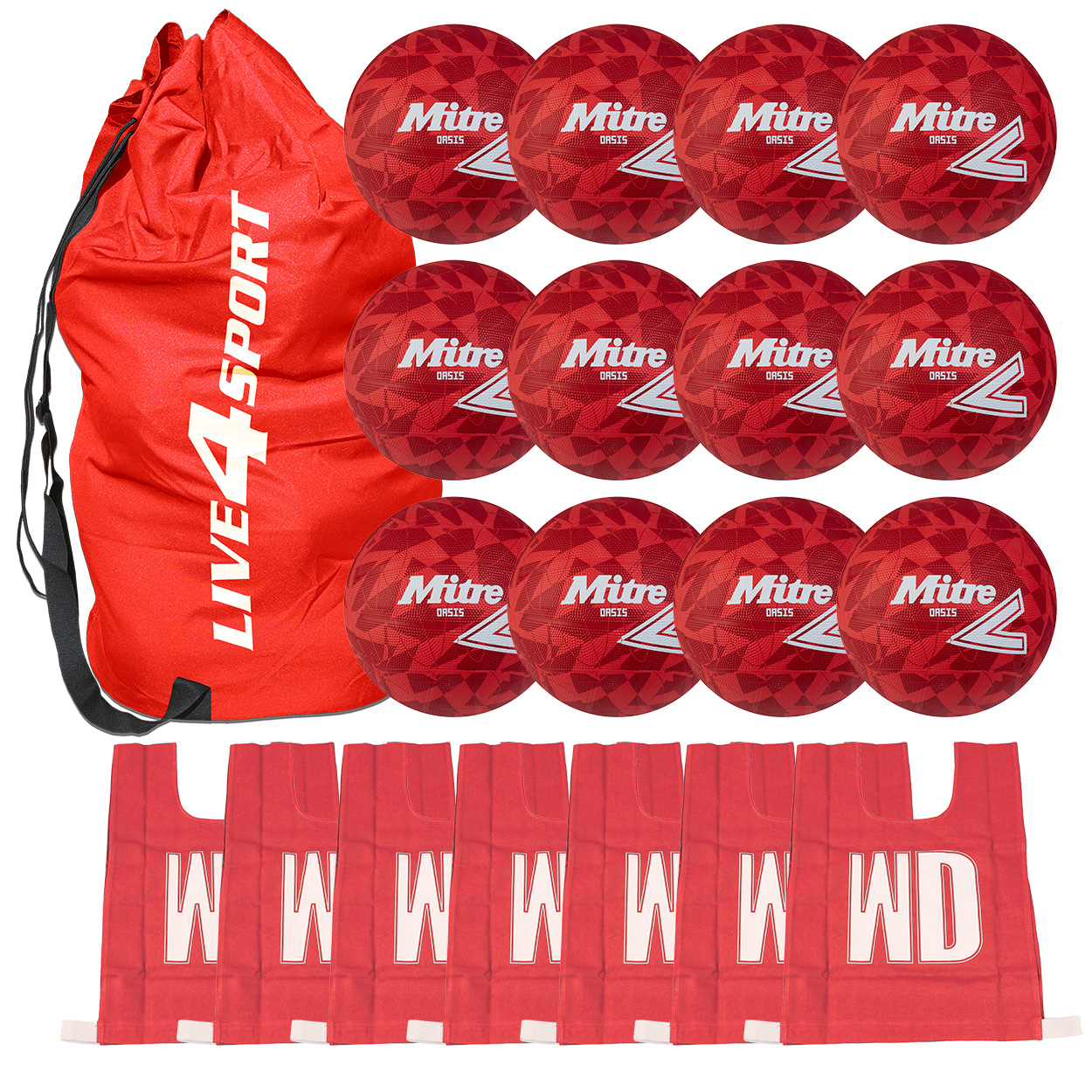 Netball Team Deal - Under 10s - Size 4 - Live4Sport